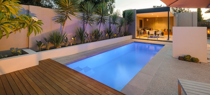 Harmony Fibreglass Swimming Pool - 7m x 2.5m | Gary West Pools