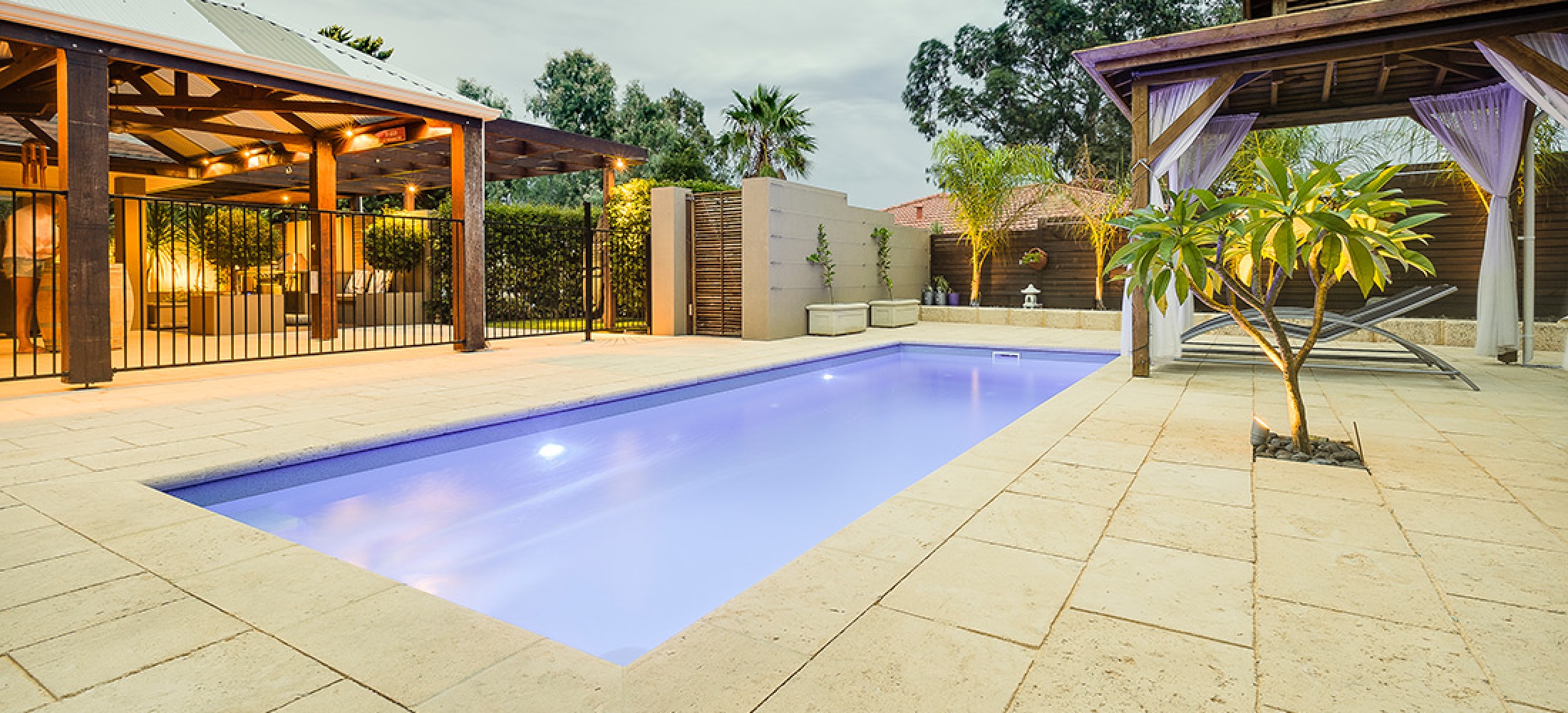 Harmony Fibreglass Swimming Pool - 7m x 2.5m | Gary West Pools
